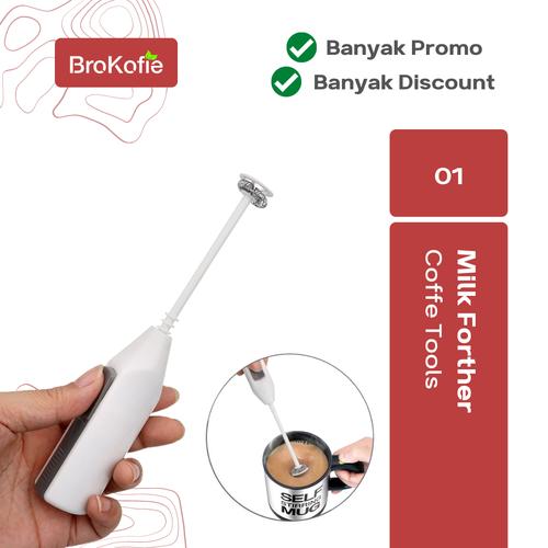Jual Milk Frother Baterai Electric Alat Pembuih Susu - Jakarta Utara ...