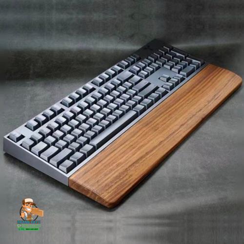 Jual wood wrist support for typing kayu bantalan tangan untuk keyboard ...