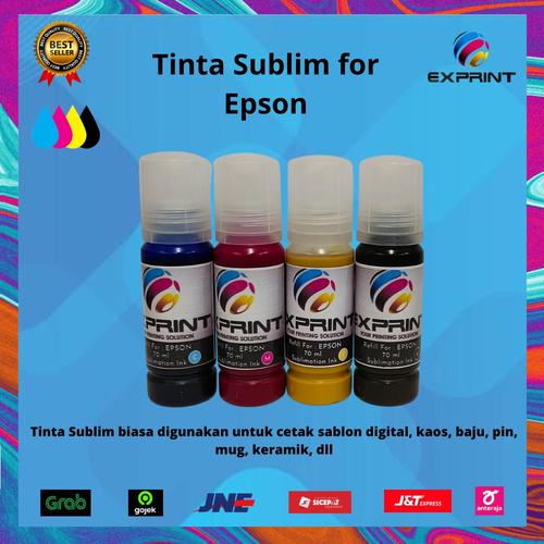 Jual Tinta Sublim Exprint untuk Epson L1110, L3110, L3150, L5190 ...