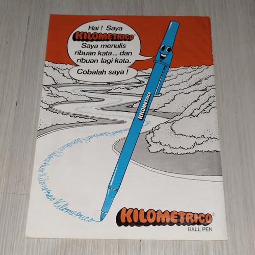 Jual Iklan Cetak Jadul Ball Pen Kilometrico - Kota Bandung - Kawan ...