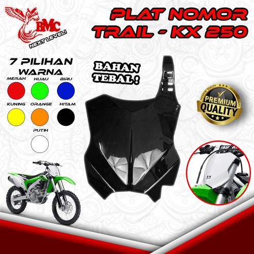 Jual PAPAN NOMOR PLATE NUMBER KX 250 450 Modify TRAIL KLX DTRACKER CRF ...