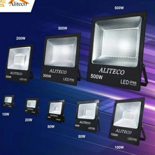 Jual Cap Lampu tembak Sorot Led ALITECO 10w 20w 30w 50w 100w 200w 300w 500w - 100 watt - Kota ...