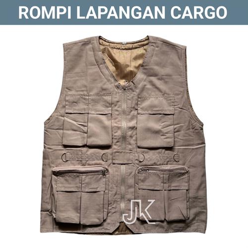 Jual ROMPI LAPANGAN BAHAN RIPSTOP - VEST - TACTICAL - WARTAWAN - PROYEK ...