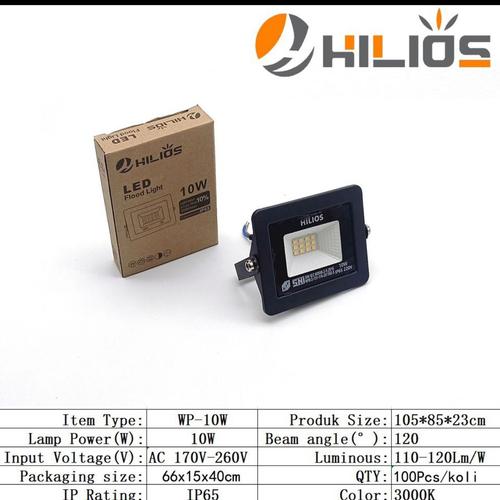 Jual hilios lampu sorot tembak led 10w 20w 30w 50w 100w 200w jalan taman - HILIOS SMD 10W, SINAR ...