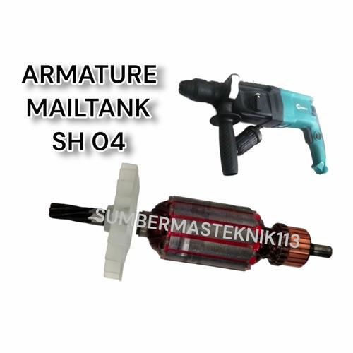 Jual ARMATURE MAILTANK SH 04 ANGKER MESIN ROTARY HAMMER MAILTANK SH04 ...