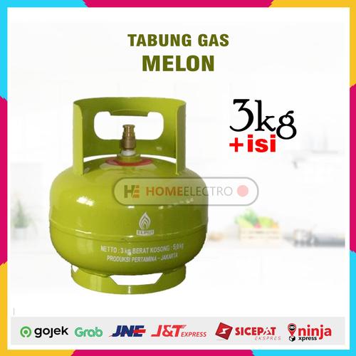 Jual Tabung Gas LPG Melon 3Kg + Isi - Kota Depok - Home Electro | Tokopedia