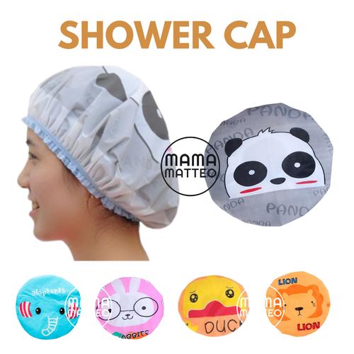 Promo Shower Cap / Topi Keramas / Pelindung Penutup Rambut Anti Air ...