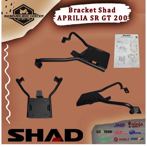 Jual Bracket Box Shad Aprilia SR GT 200 Breket Shad Original Apirlia SR ...