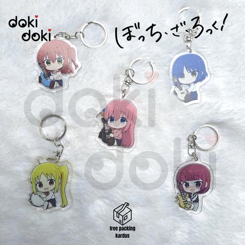 Jual DOKI DOKI KEYCHAIN ANIME BOCCHI THE ROCK! TRANSPARAN - KIKURI ...