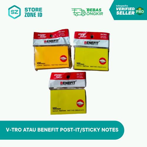 Jual V-Tro atau Benefit Post-It/Sticky Notes - Kota Malang - Store Zone ...