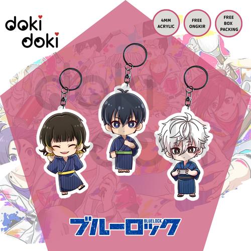 Jual GANTUNGAN KUNCI KEYCHAIN ANIME BLUE LOCK IN YUKATA - ISAGI - Kab ...