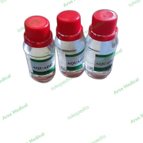 Jual Cairan Aquades 100ml P3K/ Aquades 100 ml PMR Aquabides sterile ...