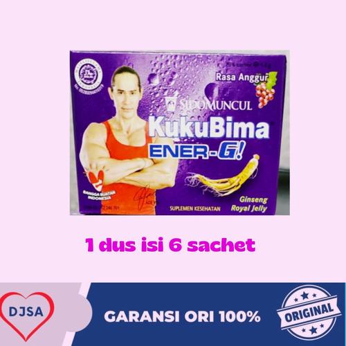 Jual Kuku Bima Ener G! minuman berenergi 1 dus 6sachet - Kota Surabaya ...