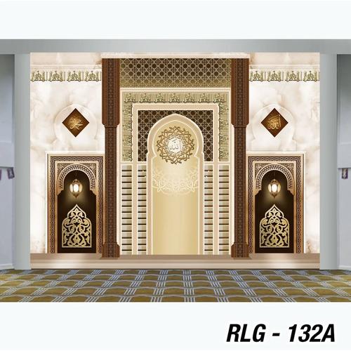 Jual Wallpaper dinding Custom Tema Religi untuk musholla,masjid, Kode ...