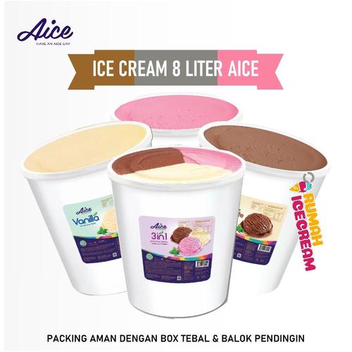Promo Ice Cream Aice 8 Liter - Neapolitan - Kota Tangerang Selatan ...
