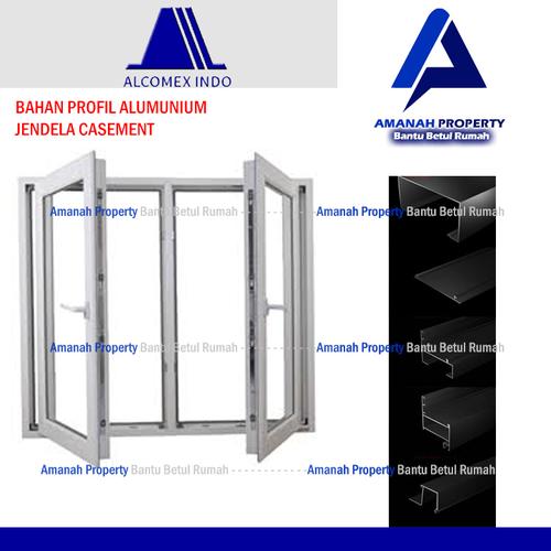 Jual Bahan Kusen dan Jendela Casement Profil Alumunium ALCOMEXINDO ...