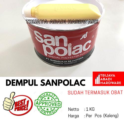 Jual Dempul Sanpolac 1 kg Dempul Besi Kayu Hardener Resin - Kab ...