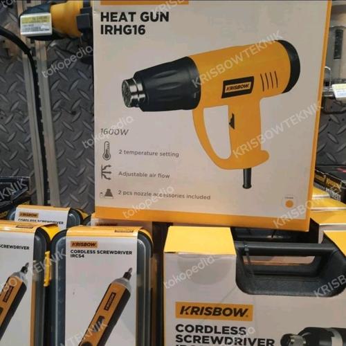 Jual heat gun hot gun krisbow alat pemanas head gun heatgun krisbow ...