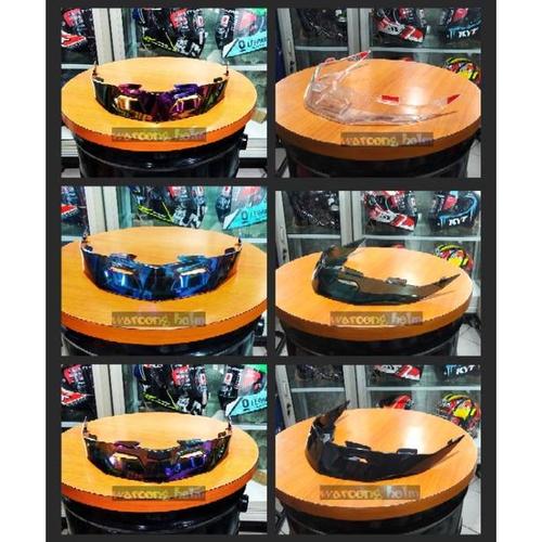 Jual SPOILER KYT TT COURSE 3D SPOILER TTC IRIDIUM SPOILER KYT TTC ...