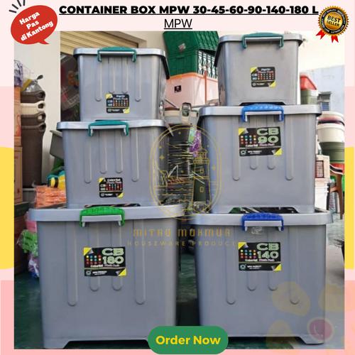 Jual MPW - Container Box 30-45-60-90-140-180 Liter MPW / Kontainer Box ...