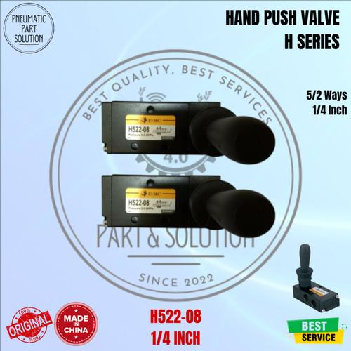 Jual H522-08 Hand Push Valve Pneumatic EMC - Jakarta Barat - Pneumatic ...