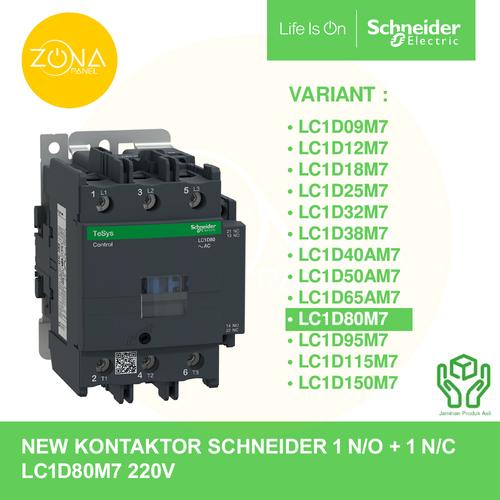 Promo KONTAKTOR CONTACTOR SCHNEIDER LC1D80M7 LC1D80 D80 220V NEW ORIGINAL - Jakarta Pusat - ZONA ...