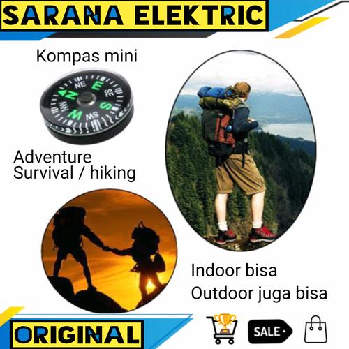 Jual KOMPAS MINI OUTDOOR / INDOOR 20MM 2 CM COMPAS SERBAGUNA - Kab. Bogor - SARANA ELEKTRIC ...
