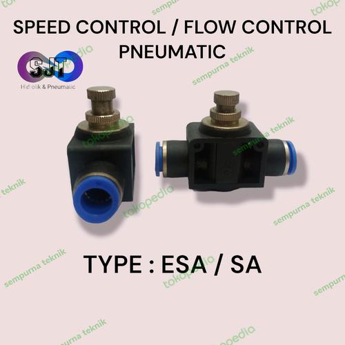 Jual Speed control / Flow control pneumatic SA - 12mm - Jakarta Barat - sempurna teknik | Tokopedia