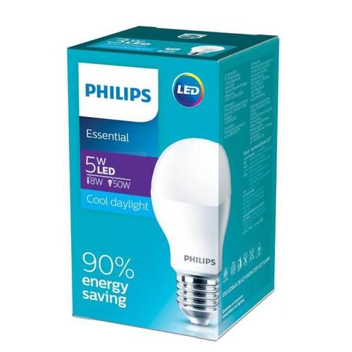 Jual PHILIPS Essential LEDBulb 5W 5Watt E27 A60 - Bohlam Lampu LED ...