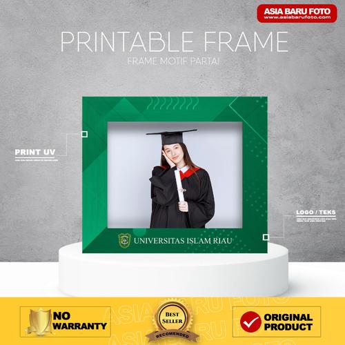 Jual Bingkai/Frame/Figura Printable Spesial Cetak Foto Wisuda - UIR ...