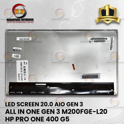 Jual LED SCREEN AIO PC 20.0 GEN 3 M200FGE-L20 HP PRO ONE 400 G5, LENOVO ...