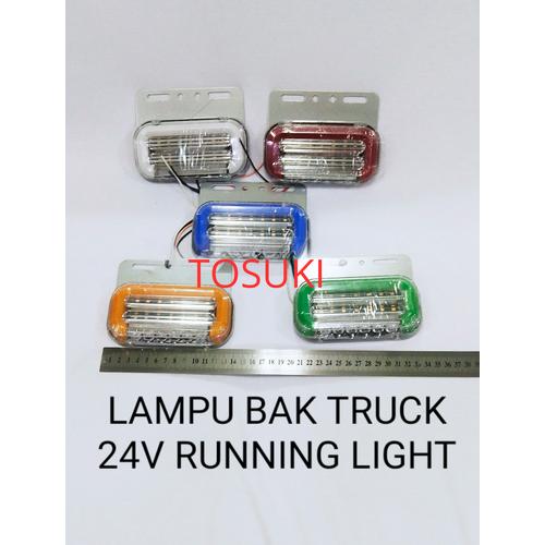 Jual Lampu Bak led truck Truk 24V Sein Running Truck 24 Volt - Biru - Jakarta Barat - TOSUKI ...