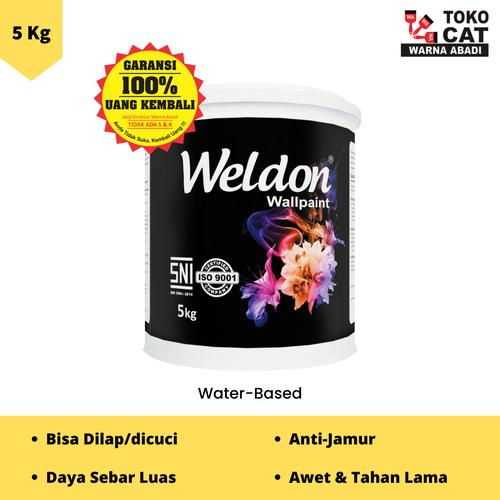 Jual CAT TEMBOK WELDON 5 KG SERI WARNA 3 - SNOW WHITE 7002 - Kota ...