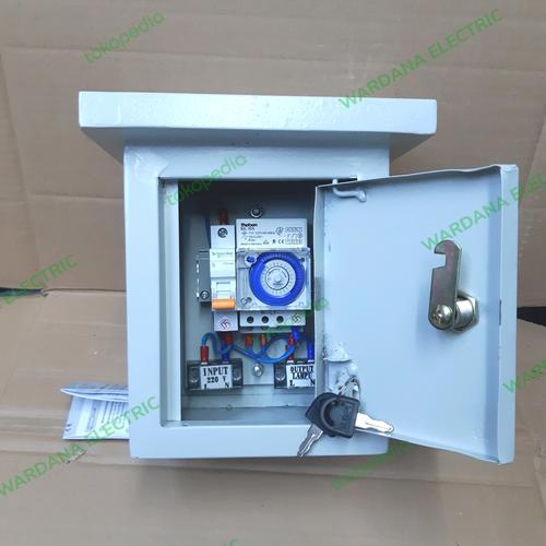 Jual panel lampu taman/timer theben+mcb+box panel - Jakarta Pusat ...