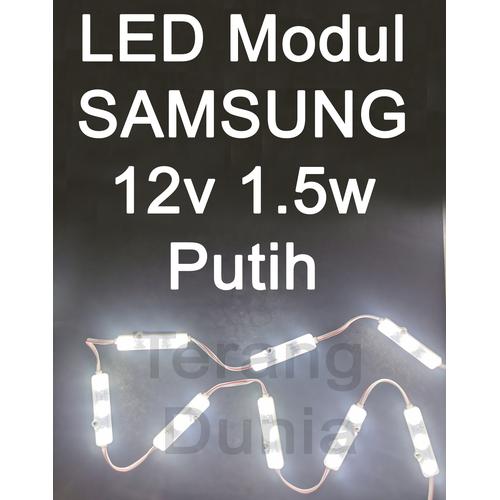 Jual LED Modul Samsung 12v LED 3 mata DC Lampu LED 3mata LED Neonbox ...