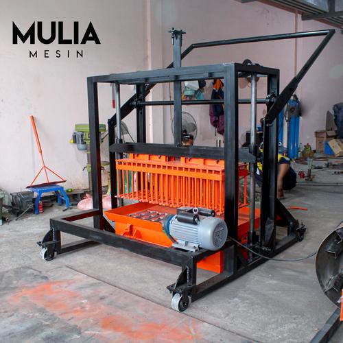 Jual mesin cetak batako keluar 10 mesin batako portabel mesin pres ...