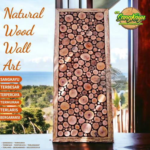 Jual WOOD WALL ART HIASAN DINDING KAYU ALAMI BUKAN WALLPAPER WALL ...