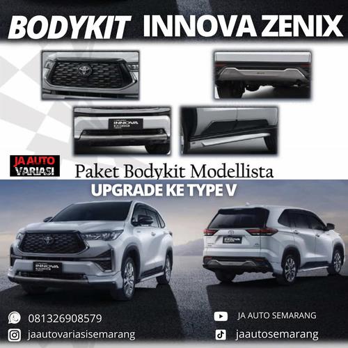 Jual Bodykit Innova Zenix Modellista Full Set Upgrade Type V - Kota ...