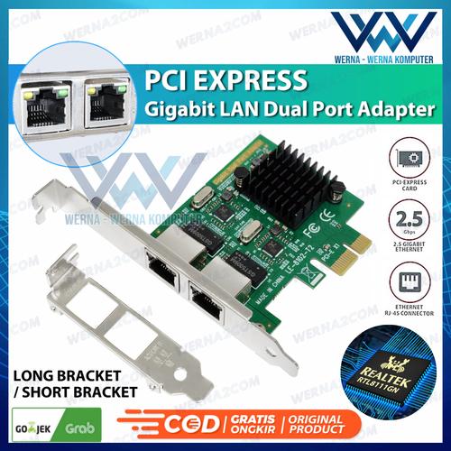 Jual PCI Express / Gigabit LAN Adapter 1000Mbps Ethernet Card RJ45 ...