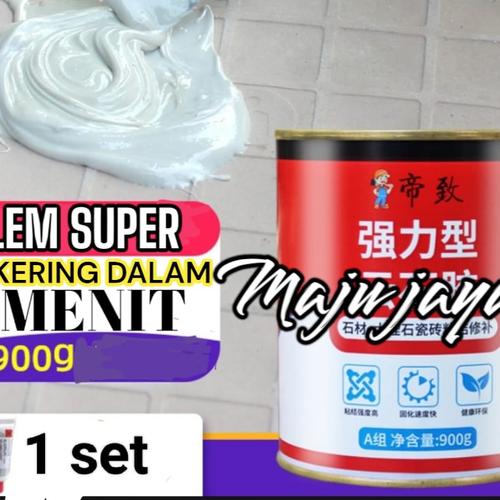 Jual Lem/resin instan untuk marmer granit keramik dan batu - Transparan ...