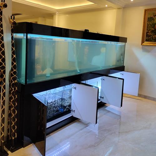 Jual aquarium mega tank kabinet komplit - Jakarta Selatan - meja ...