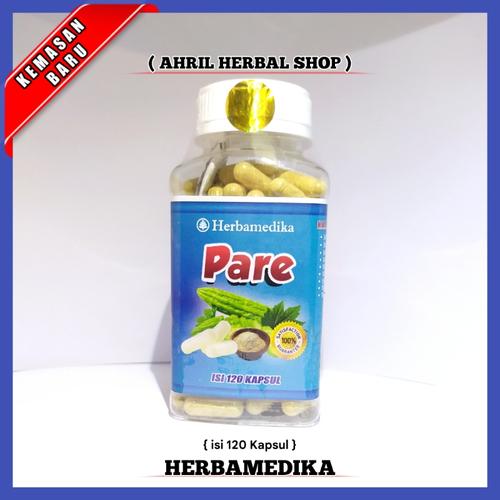Jual Kapaul Pare Ekstrak Diet Herbamedika Isi 120 Kapsul - isi 120 ...
