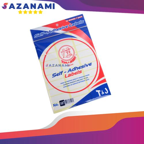 Jual ABC LABEL 107 STIKER LABEL SELF ADHESIVE LABEL LABEL UNDANGAN ...