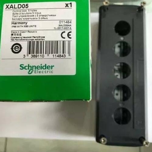 Jual Panel Kendali Kosong / Box Push Button 5 Lubang 22mm XALD05 ...