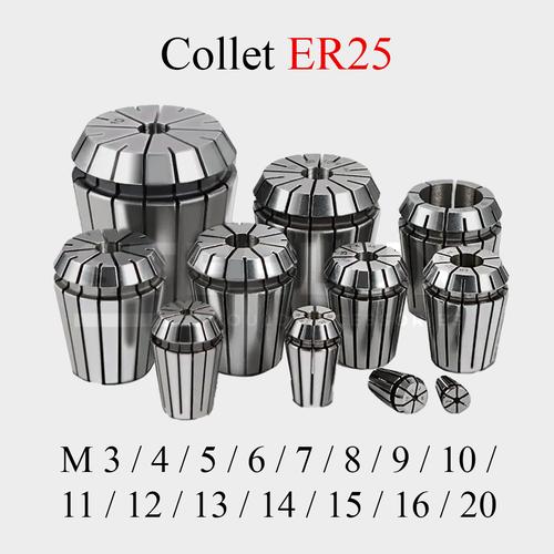 Jual Collet ER25 M3-M20mm Chuck Spring ER 25 Penjepit Pencekam Cekam ...