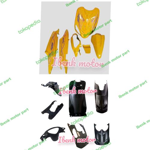 Jual Full Body Kasar Halus Mio Sporty Kuning/Full Body Mio Lama Kuning ...