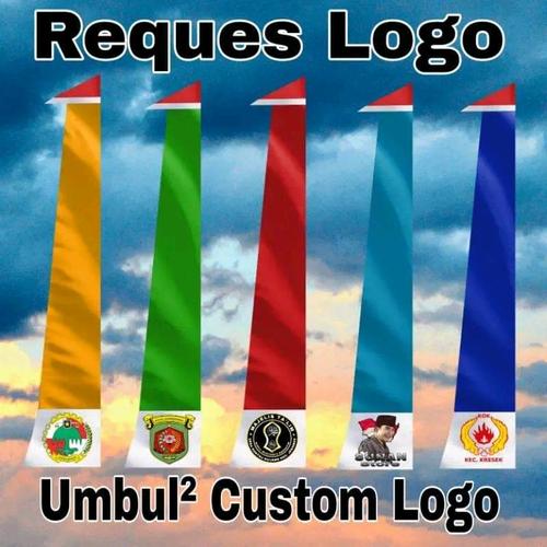 Jual Umbul umbul costum request logo dan tulisan - Kab. Garut - Grosir ...