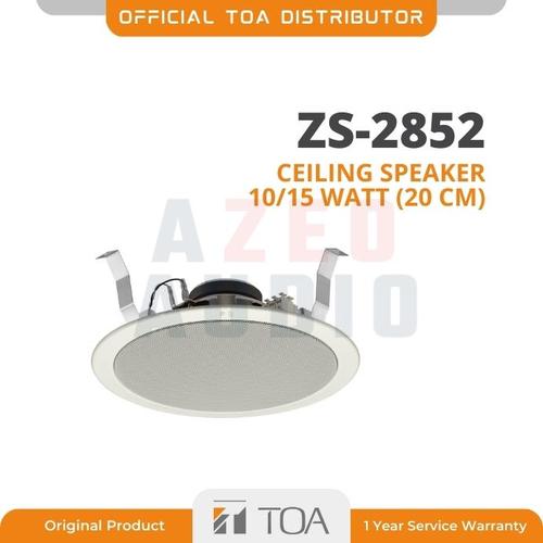 Jual Ceiling Speaker TOA ZS-2852 15W (20 cm) | Garansi Resmi - Jakarta ...