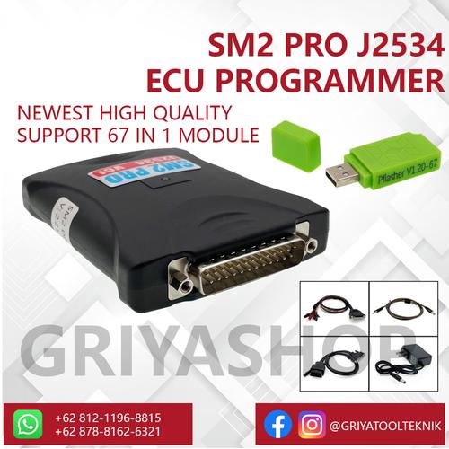 Jual READY STOCK REMAP SM2 PRO J2534 VCI ECU Programmer With 67 in 1 ...