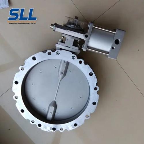 Jual butterfly valve actuator dn250 10inch untuk silo cement,powder ...